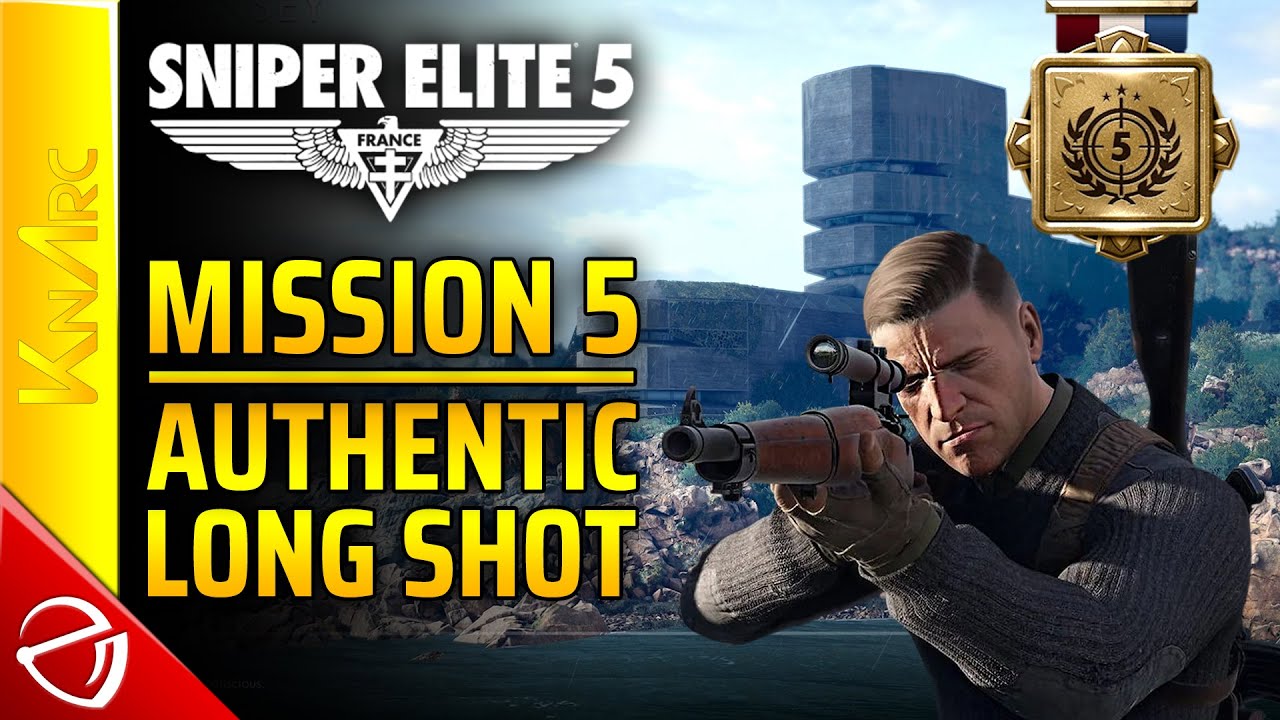 Mission 5 - Authentic Long Shot Medal - Sniper Elite 5 - YouTube