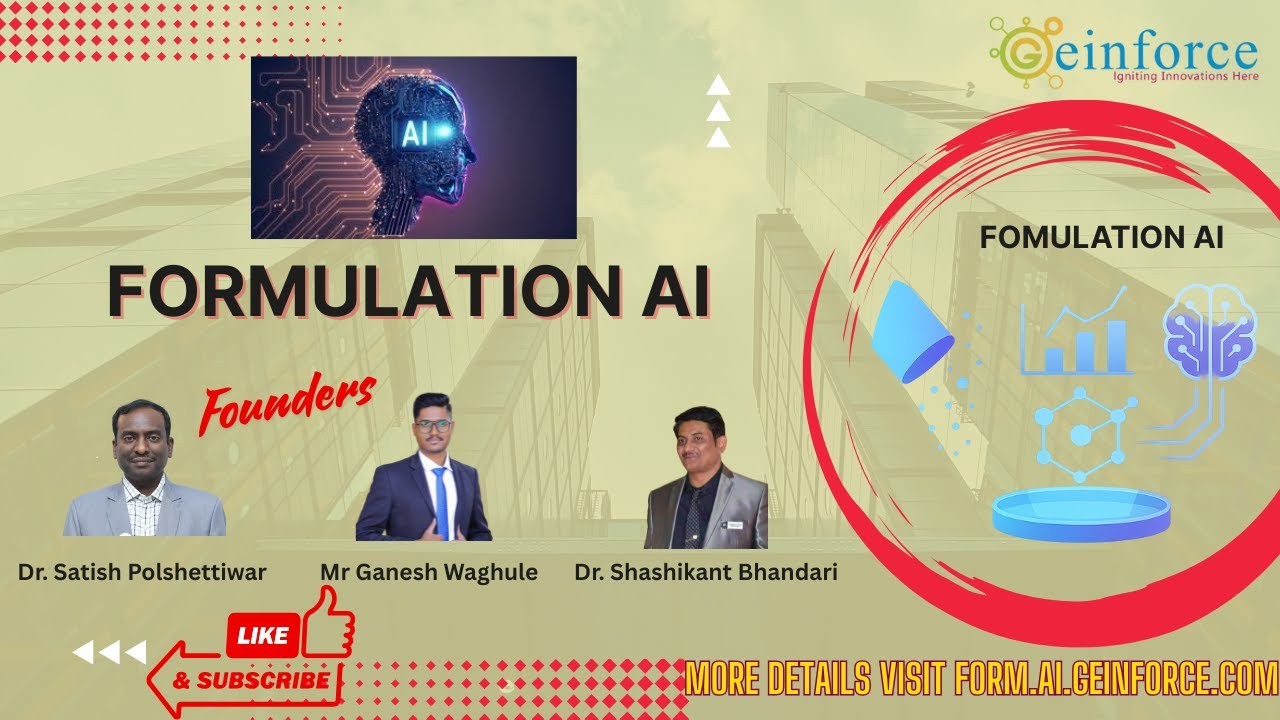 AI-Powered Drug Formulation Platform | #FormulationAI by Geinforce Pvt ...