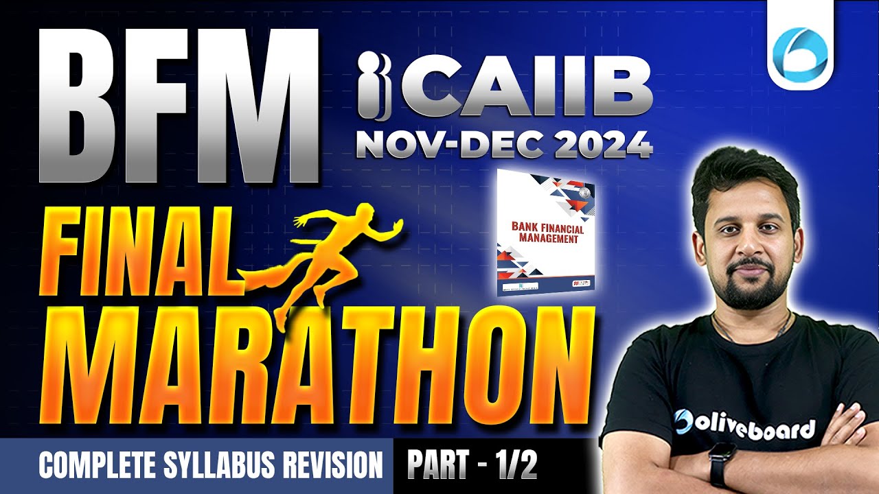 CAIIB BFM Final Marathon | Complete Syllabus Revision | Part 1 | CAIIB ...