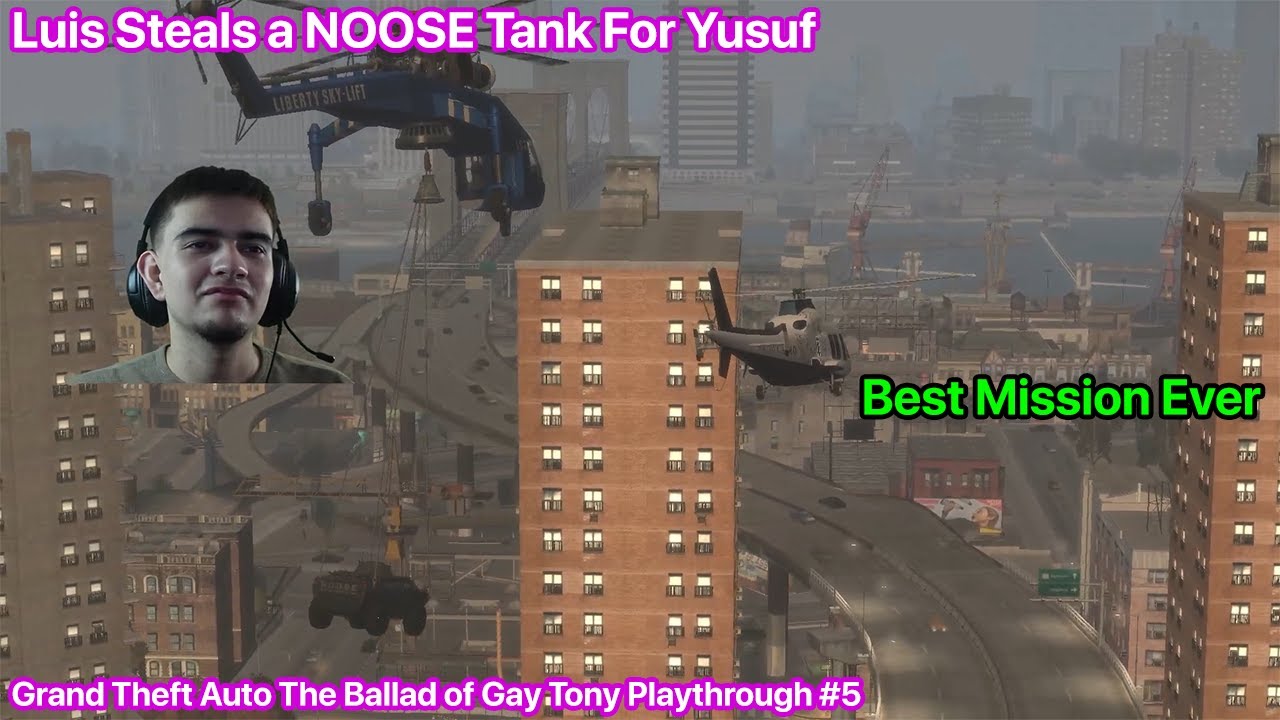 Luis Steals a NOOSE Tank For Yusuf - GTA The Ballad of Gay Tony ...