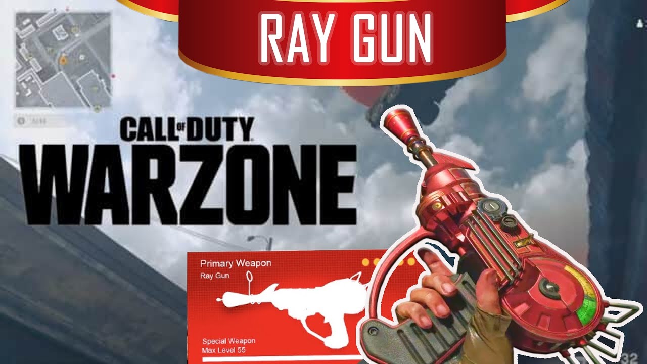 THE RAY GUN IN MW3 - YouTube