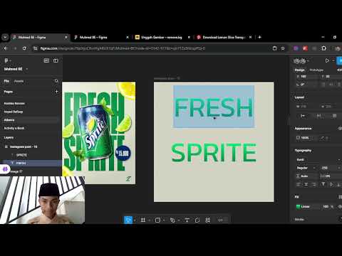 Tutorial making poster in figma - YouTube