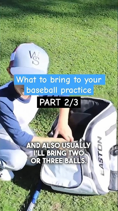 Baseball practice essentials. Part 2/3 - YouTube
