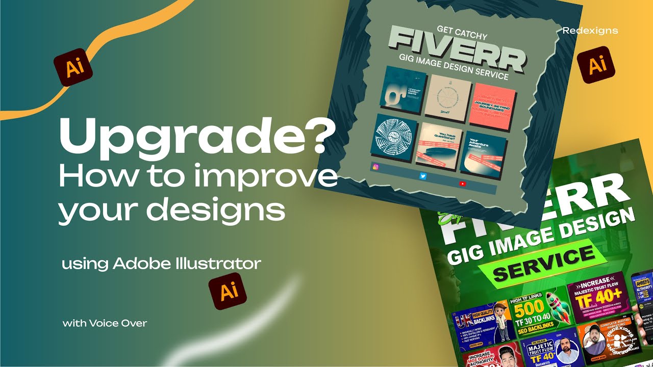 Improve your Flyer Designs using Adobe Illustrator as a tool. - YouTube