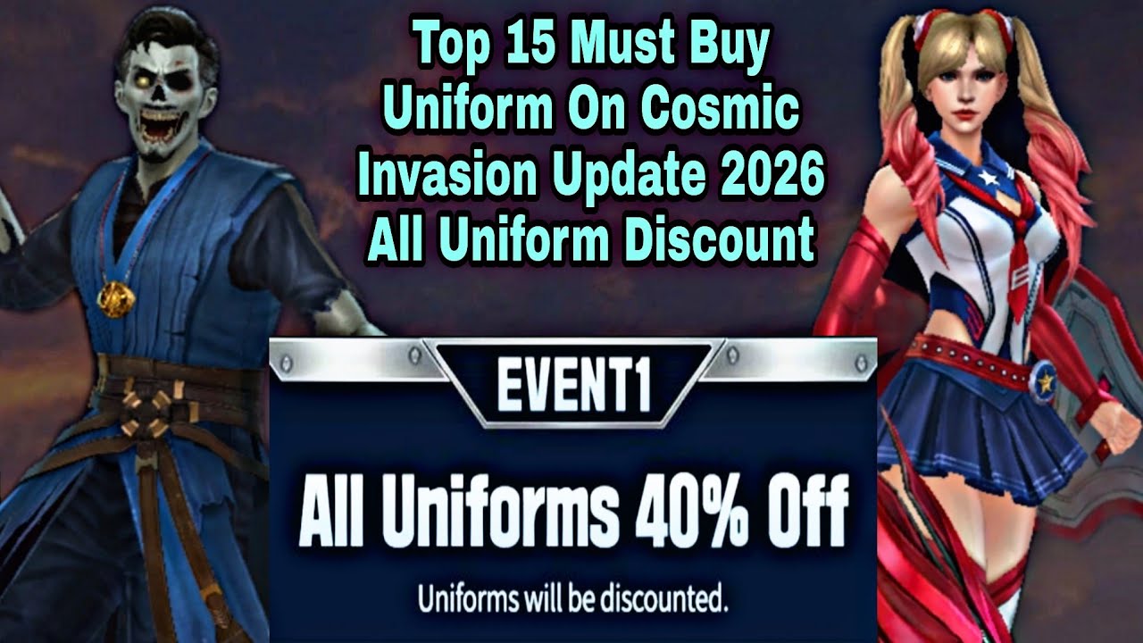 Top 15 Must Buy Uniform On Cosmic Invasion Update 2026 All Uniform ...