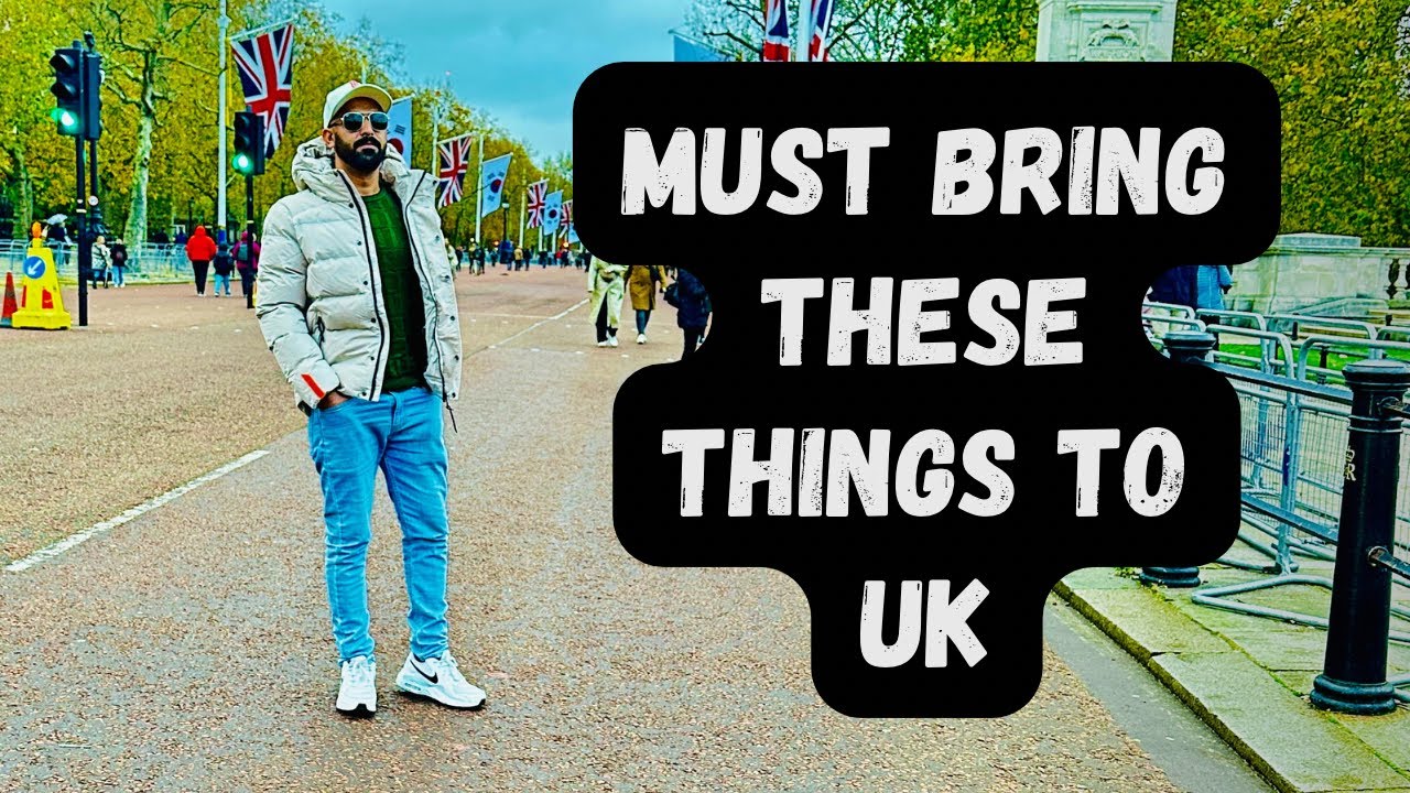 Moving to UK🇬🇧,Dont forget to bring these things |Paking list for ...