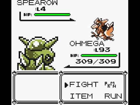 Pokemon Green Red Prototype Beta Unused Move Punch Out - YouTube