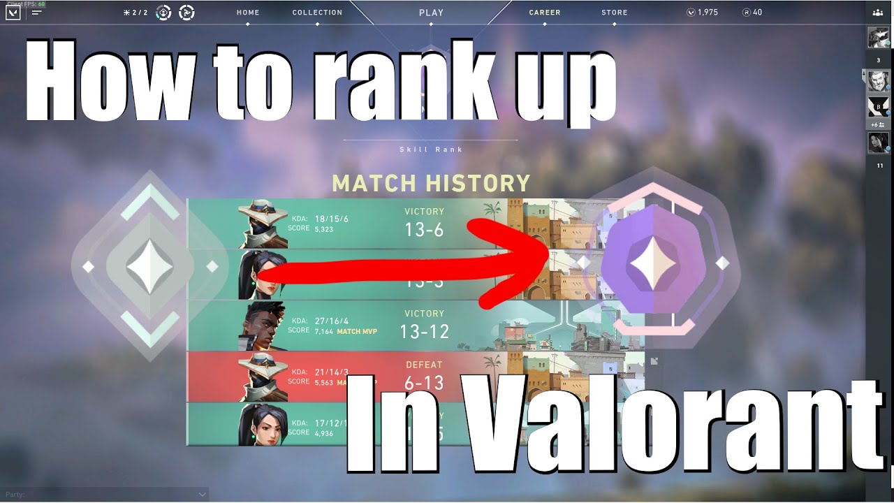 How To Rank Up In Valorant | average player guide - YouTube
