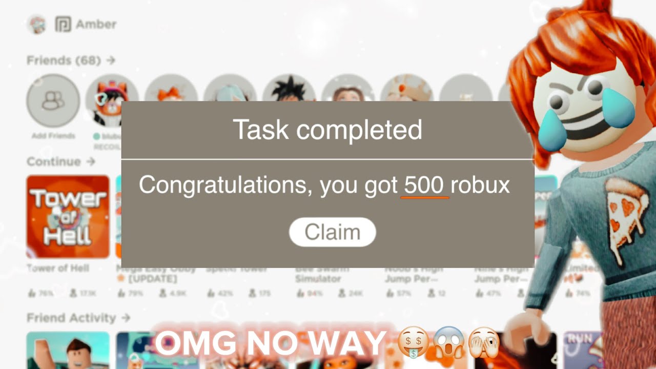 If You Earn ROBUX By Completing TASKS 😳😱🤑 - YouTube
