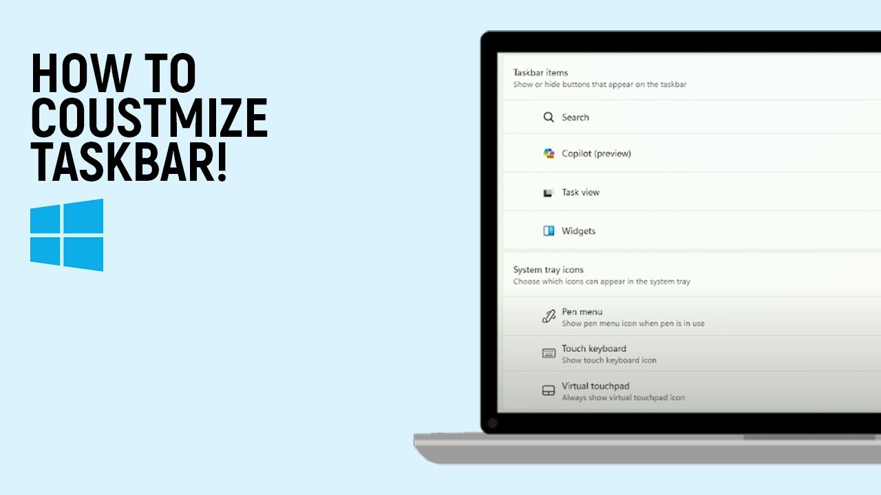 How to customize taskbar in windows 11 [easy] - YouTube