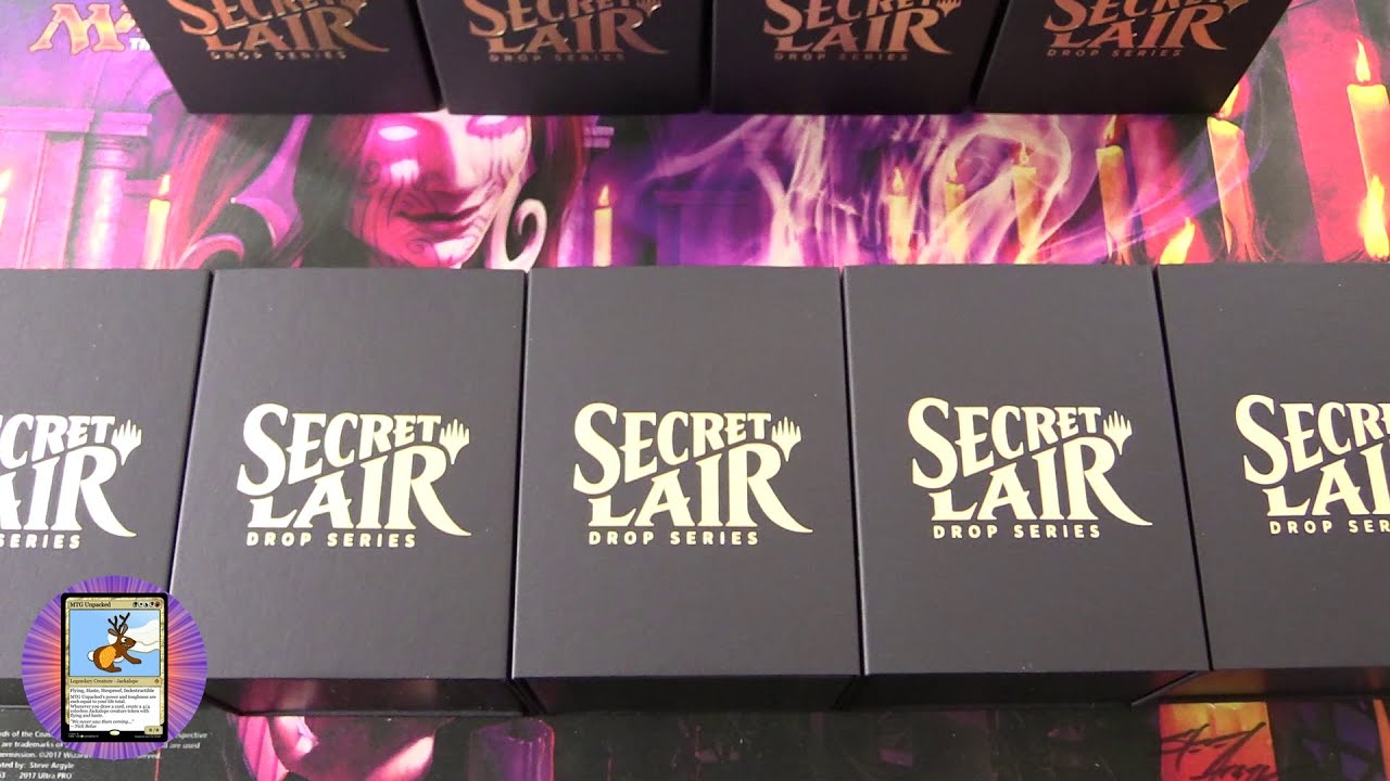 MTG Secret Lair - Smitten Superdrop: All-Our-Love Bundle Unboxing - YouTube