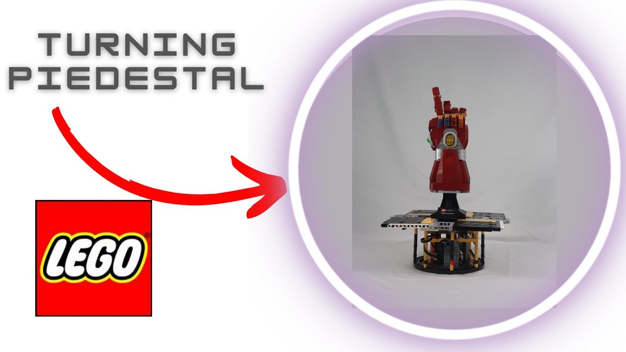 creating lego turning piedestal - YouTube