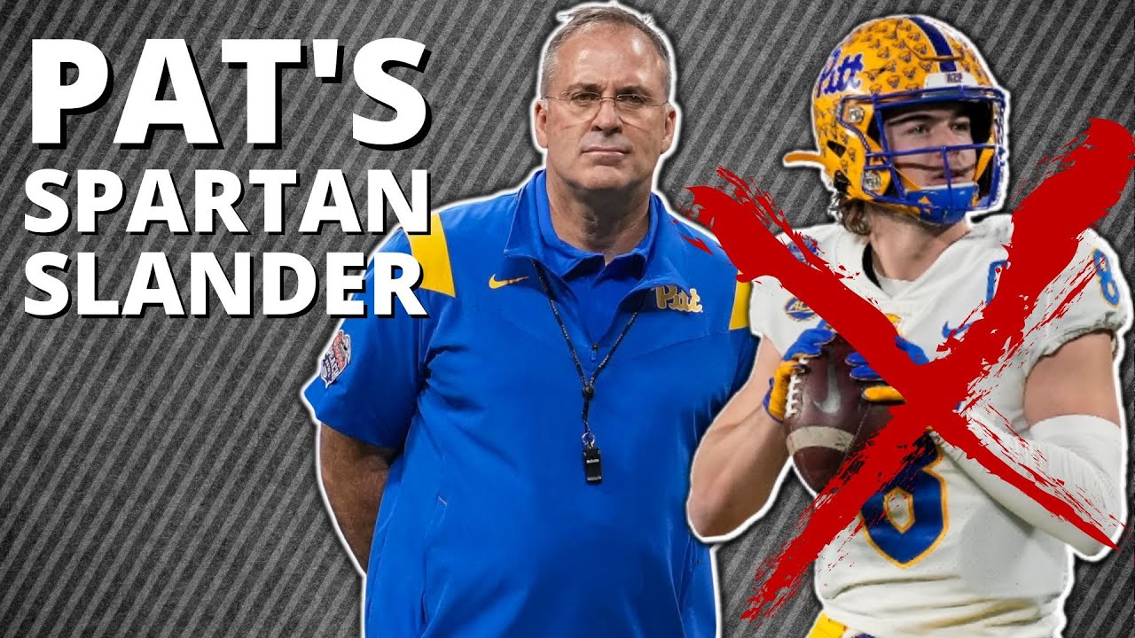 Pat Narduzzi's Spartan Slander - YouTube