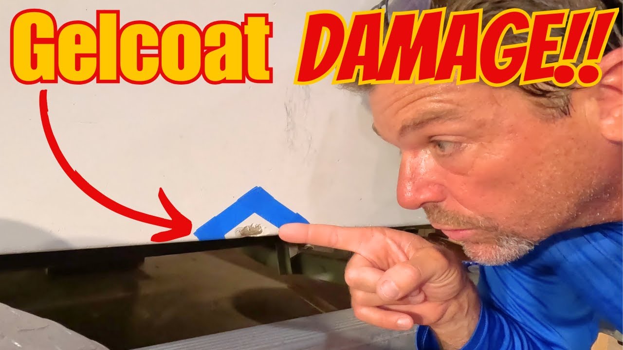 Gelcoat Repair- How to Fix GELCOAT DAMAGE- the RIGHT WAY! - YouTube