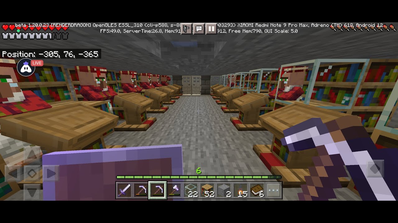 Making Villager Best Trading Hall SURVIVAL XPfarm Minecraft : Mobile ...