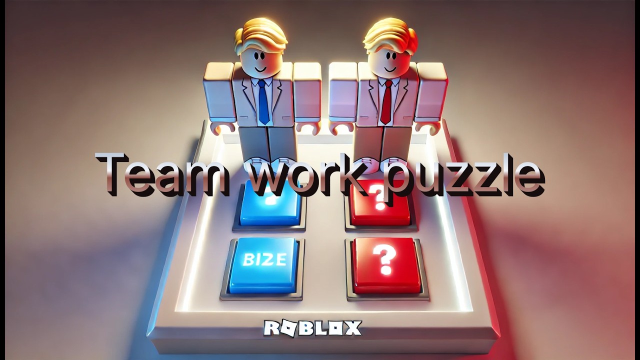 Teamwork Puzzles in Roblox - Can We Solve Them Together? 🤔 | NYKYTAP ...