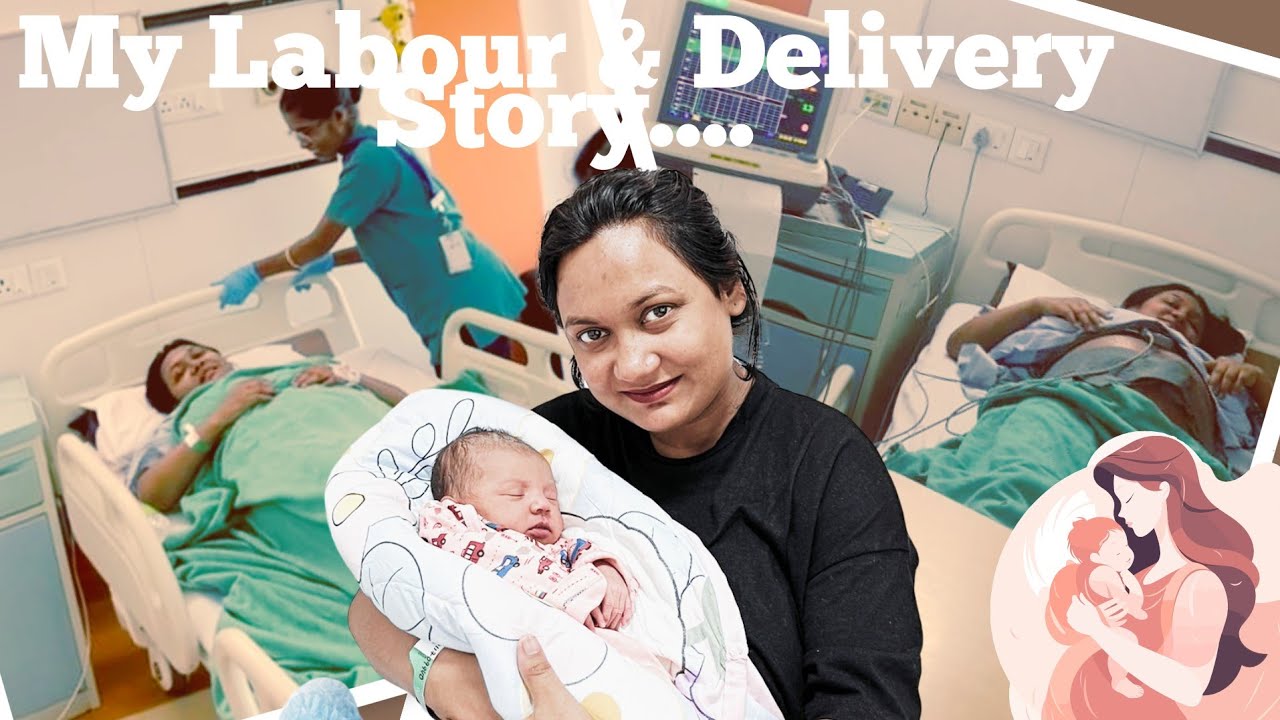 My Labour & Normal Delivery Story | 9 Hours in Pain 😭 - YouTube