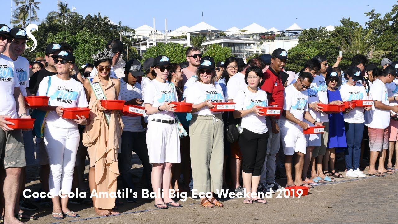 Coca Cola Amatil Indonesia - Bali Big Eco Weekend 2019 - YouTube