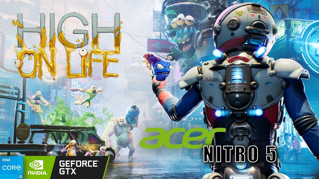 High on Life Ultra Settings Acer Nitro 5 GTX-1650 i5 9300H 16GB RAM ...