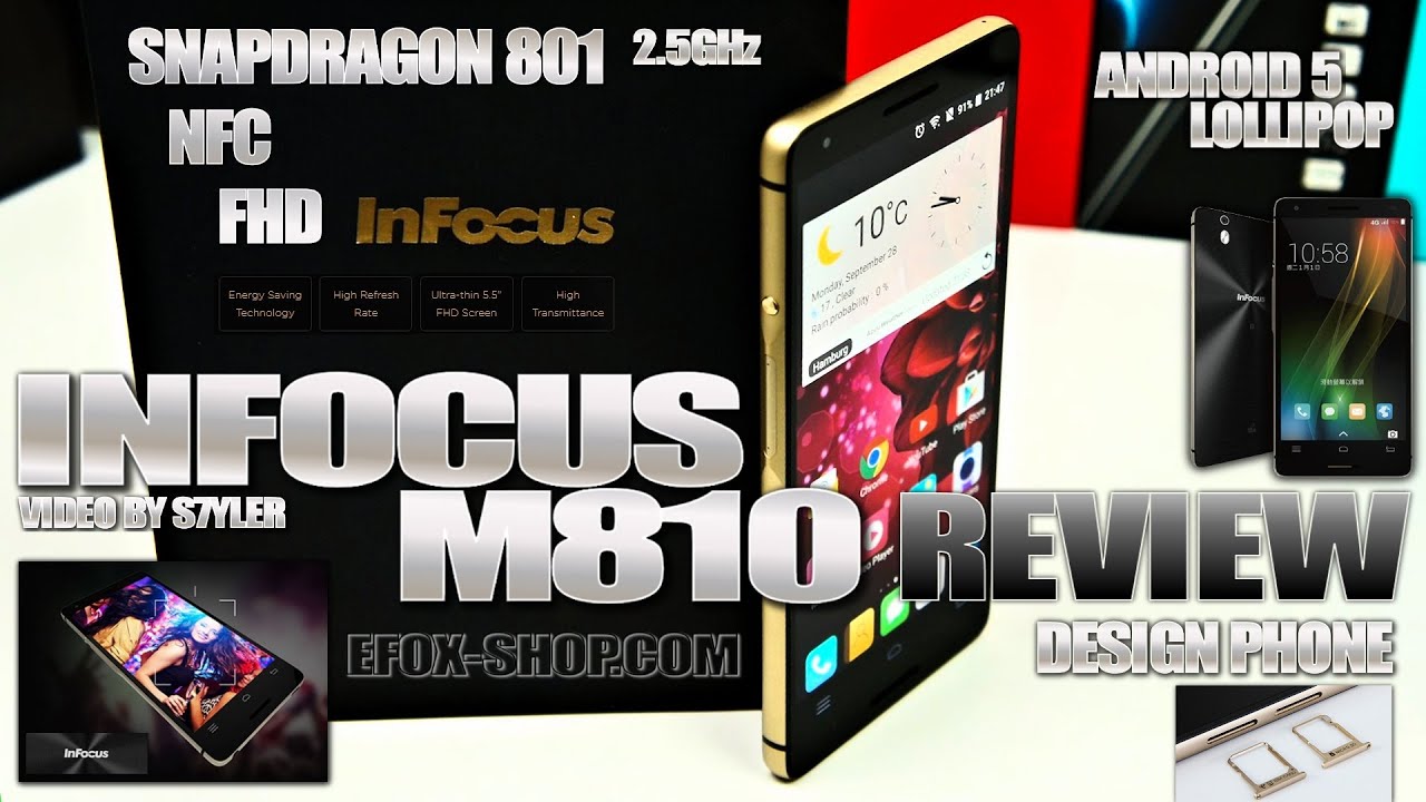 InFocus M810 (Review) NFC, Snapdragon 801 - Video by s7yler - YouTube
