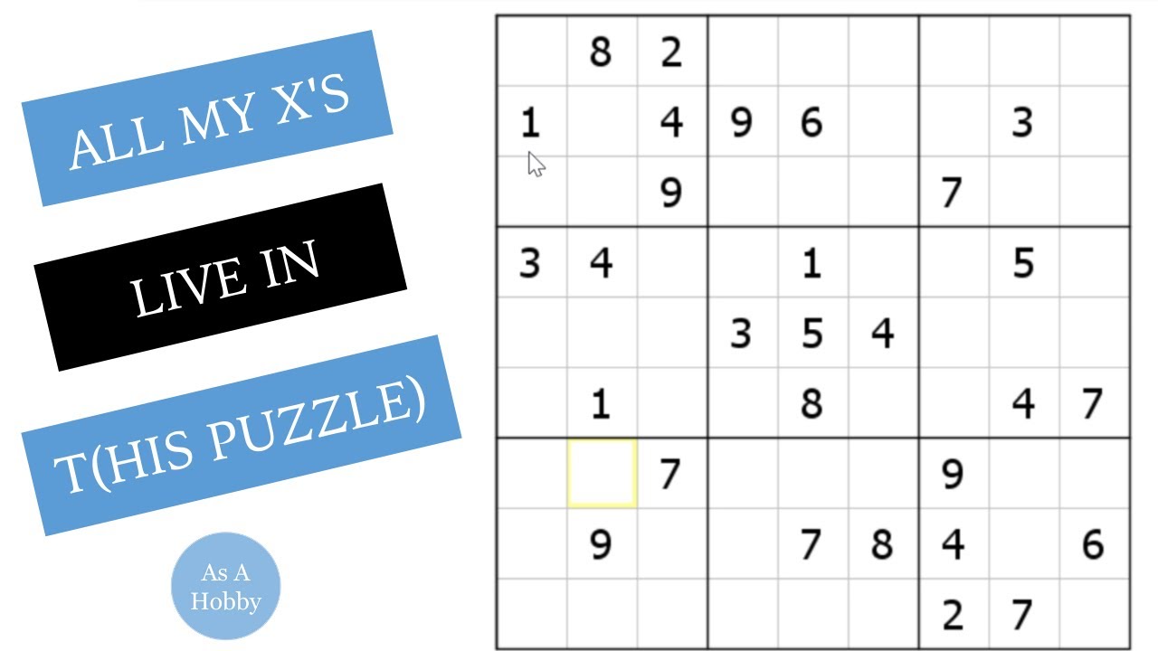 How To Solve Hard Sudoku Puzzles 1 Finned X Wing X Chain XY Chain how-to-solve-hard-sudoku-puzzles-1-finned-x-wing-x-chain-xy-chain