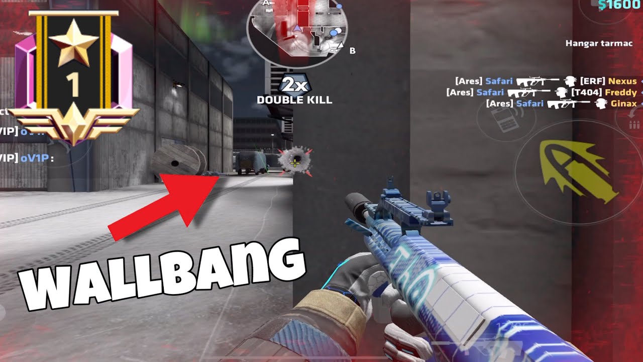 INSANE WALLBANGS in a TIGHT Critical Ops Ranked GAME - YouTube