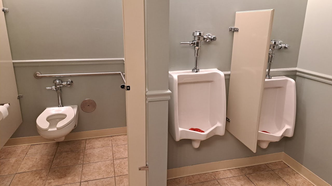 Church Men's Restroom - YouTube