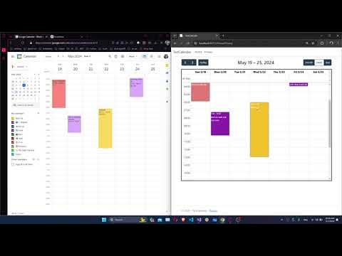integrated google calendar api | ASP NET Core | Google Calendar API - YouTube