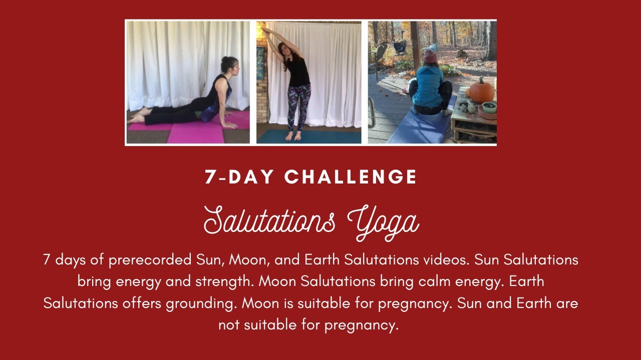 7-Day “From Sky to Earth” Salutations Yoga Challenge - YouTube