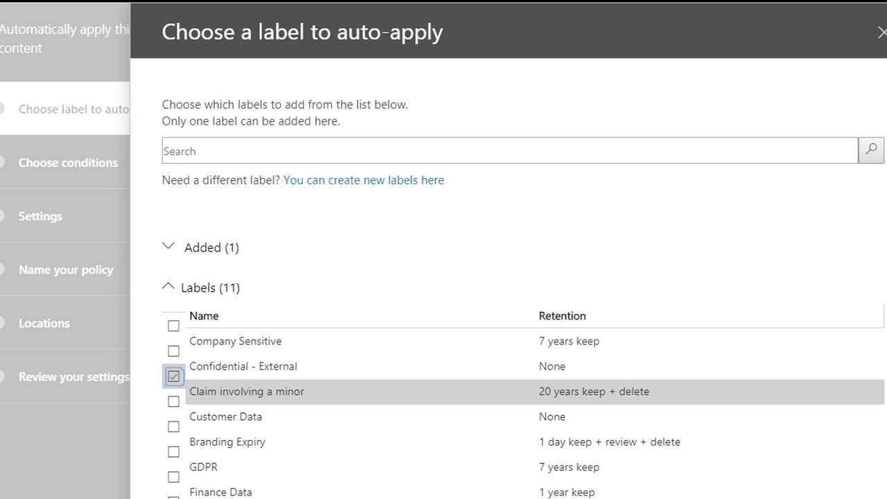 Office 365 Labelling your data is important - YouTube