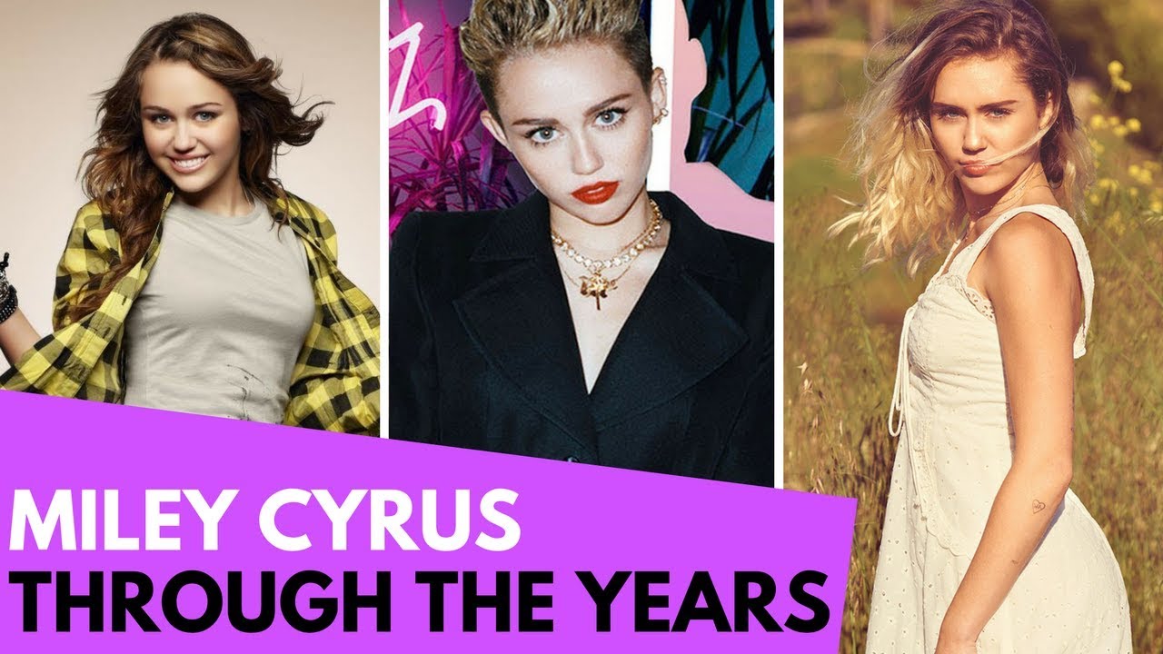 The Evolution Of Miley Cyrus