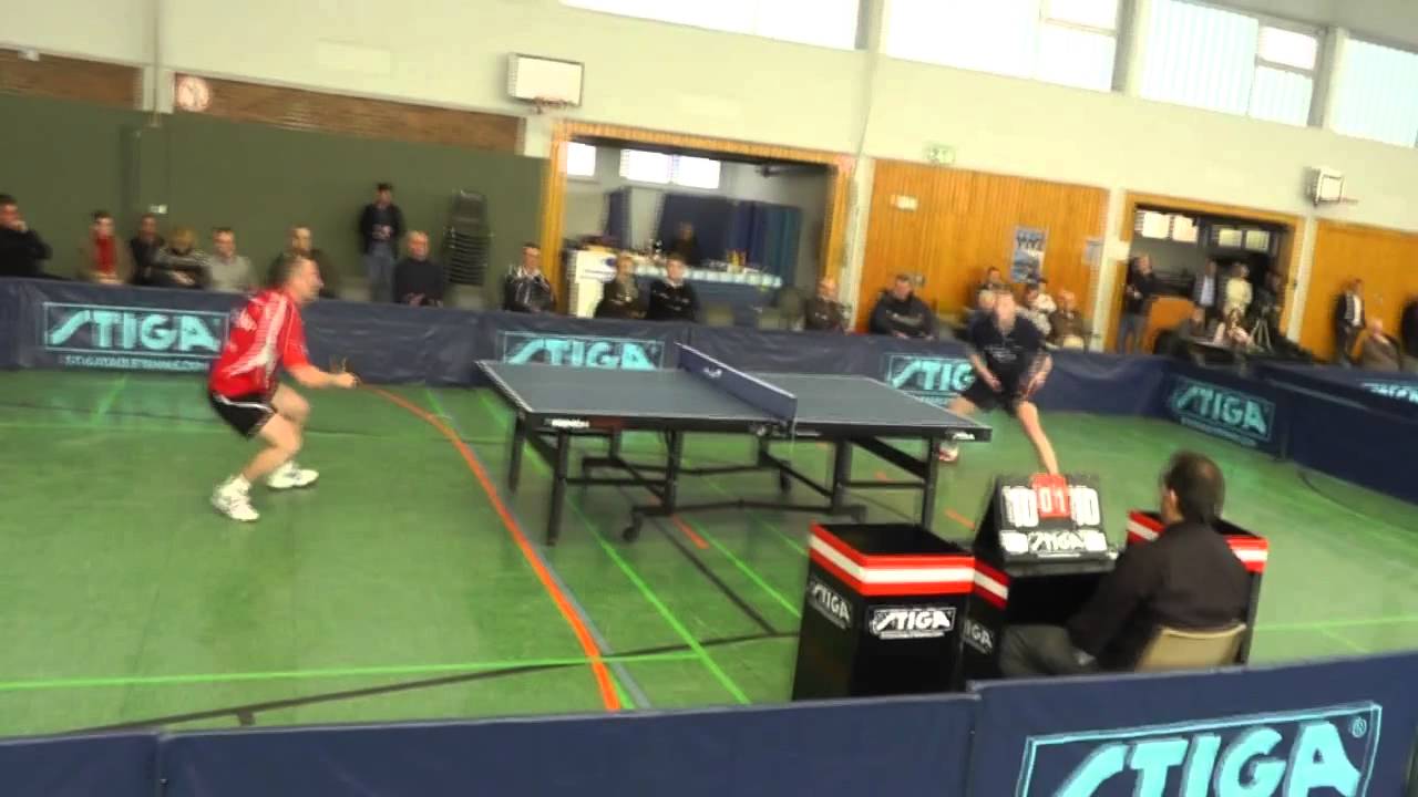 Benedikt Duda vs. Jiri Kroulik (TTC Schwalbe Bergneustadt vs. SV Union ...