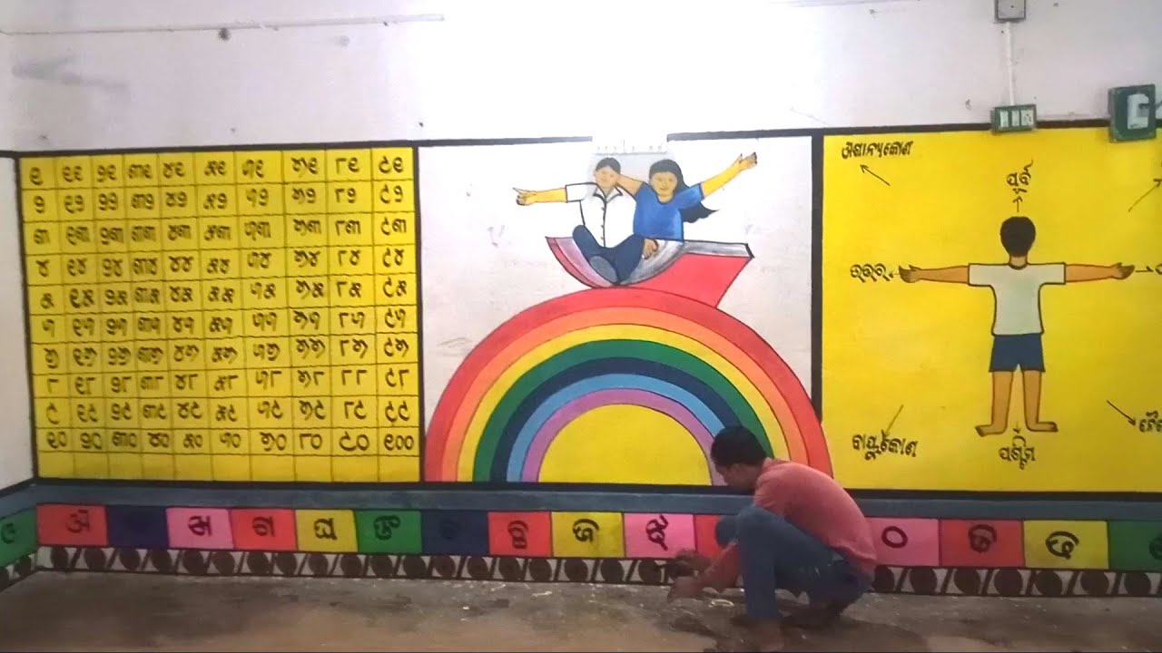 Soruguda school art // kcn art soruguda - YouTube