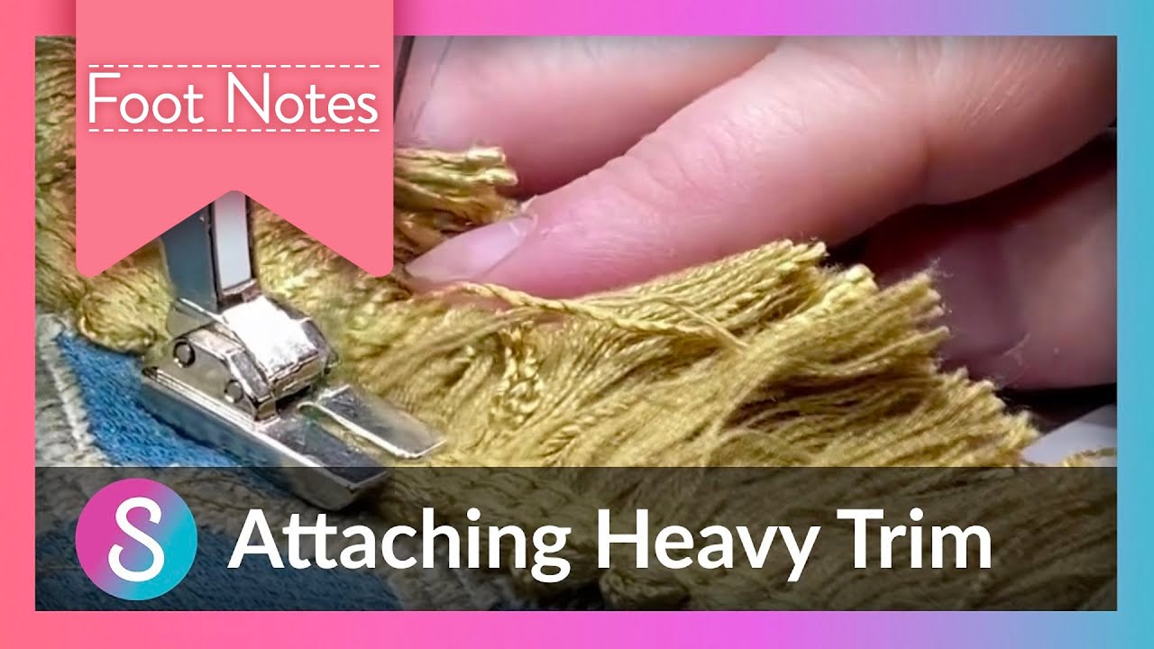 Attaching Heavy Trim - YouTube