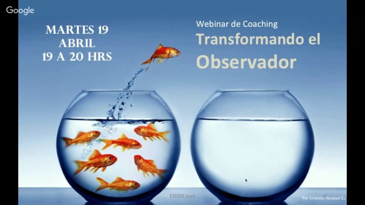 Webinar de Coaching: Transformando el Observador - YouTube