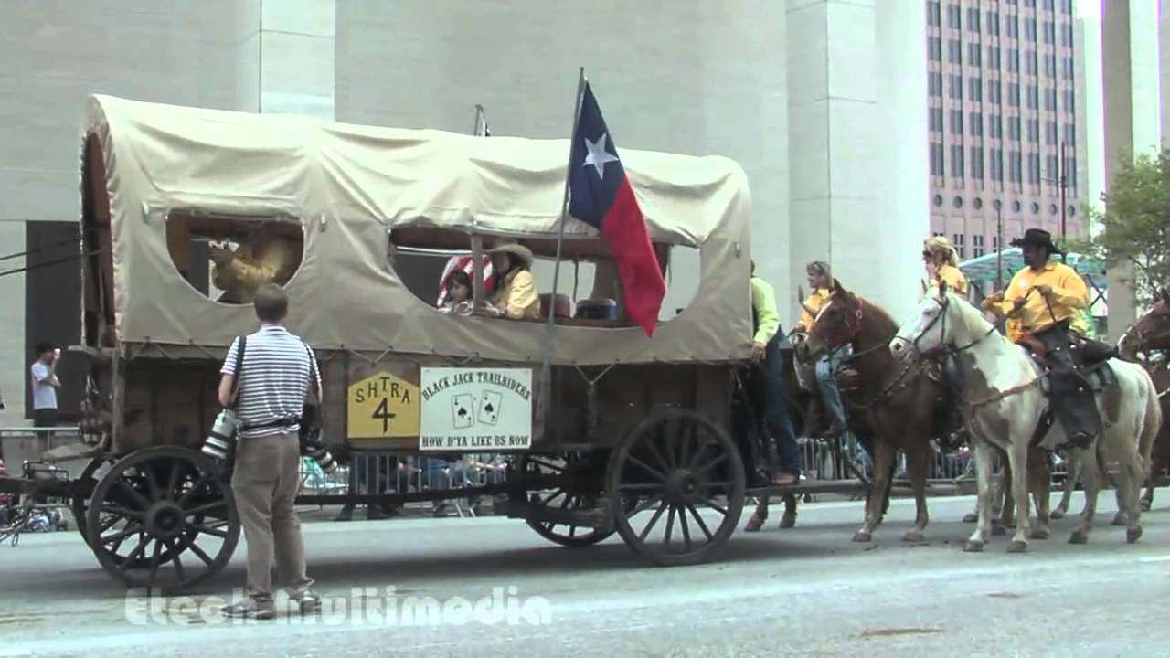 Houston Livestock Show and Rodeo Parade - YouTube