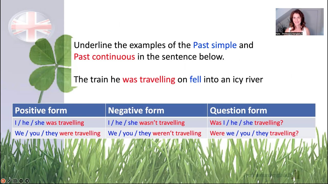 🇬🇧 Past continuous - English B1 lesson 39, Intermediate - YouTube