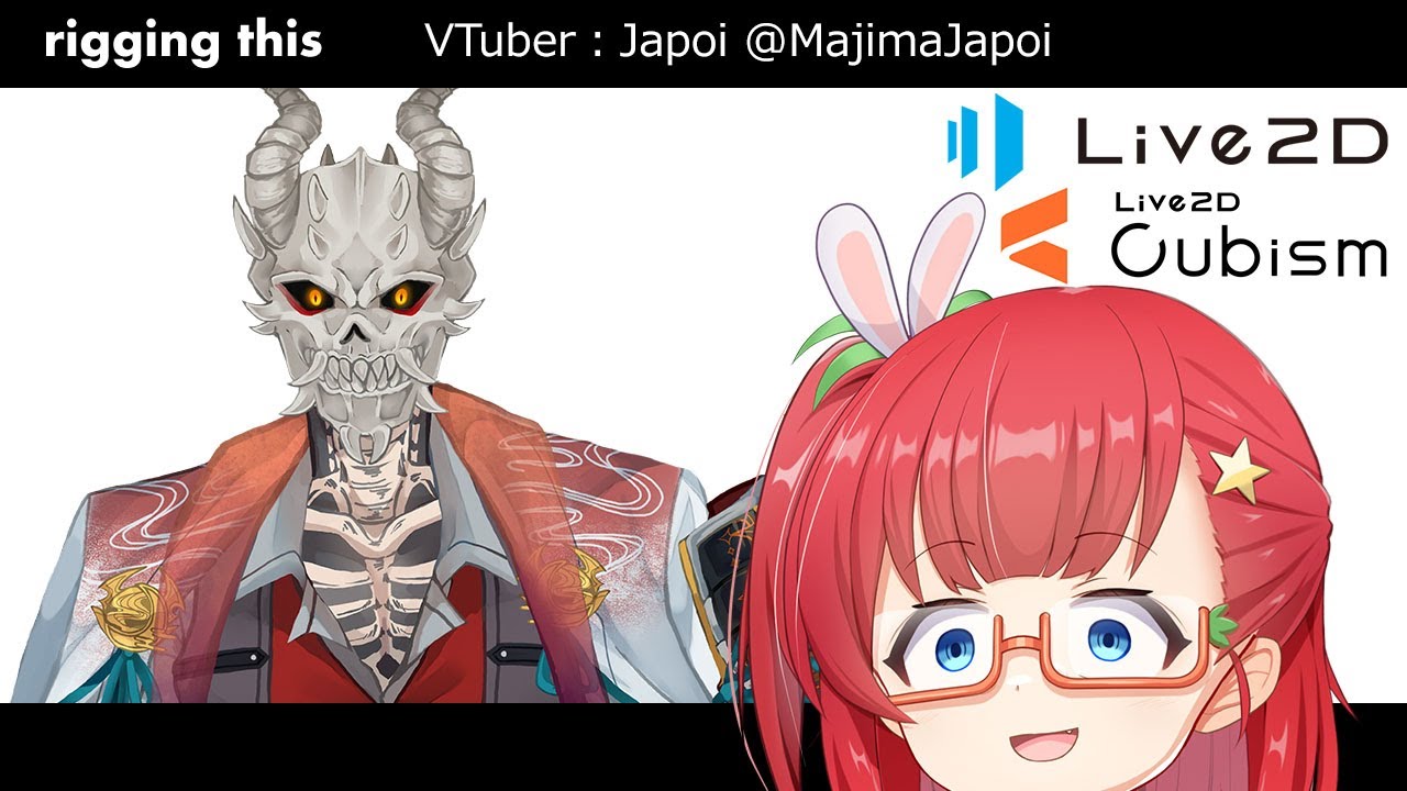 [Live2D Rigging] Japoi (one stream rig?) - YouTube