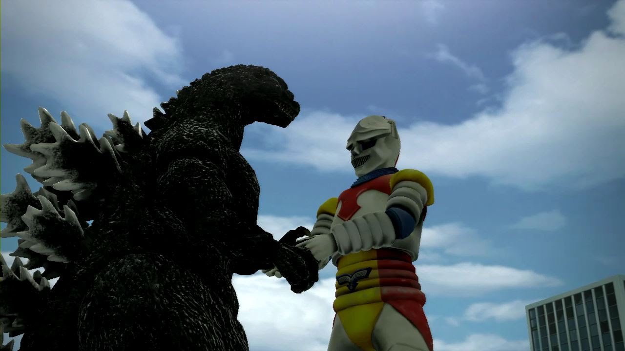 Lets Play Godzilla!!! Buddies with Mr. Robot Man - YouTube