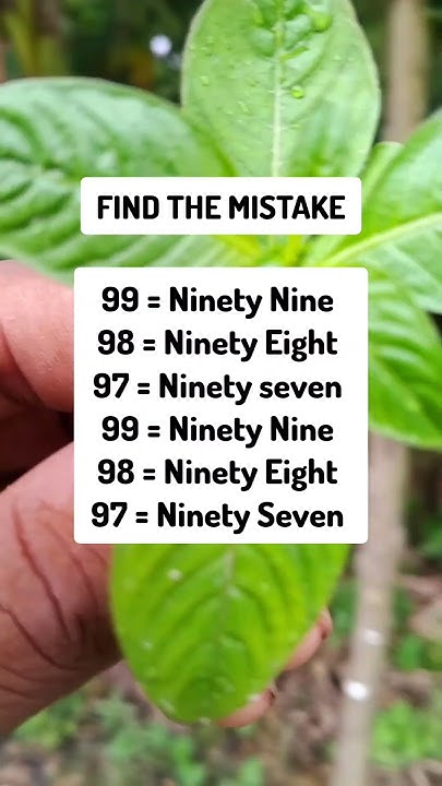Only A Genius Can Spot The Mistake:Epi-1208.Try Your Skills! #search #puzzle #shorts - YouTube