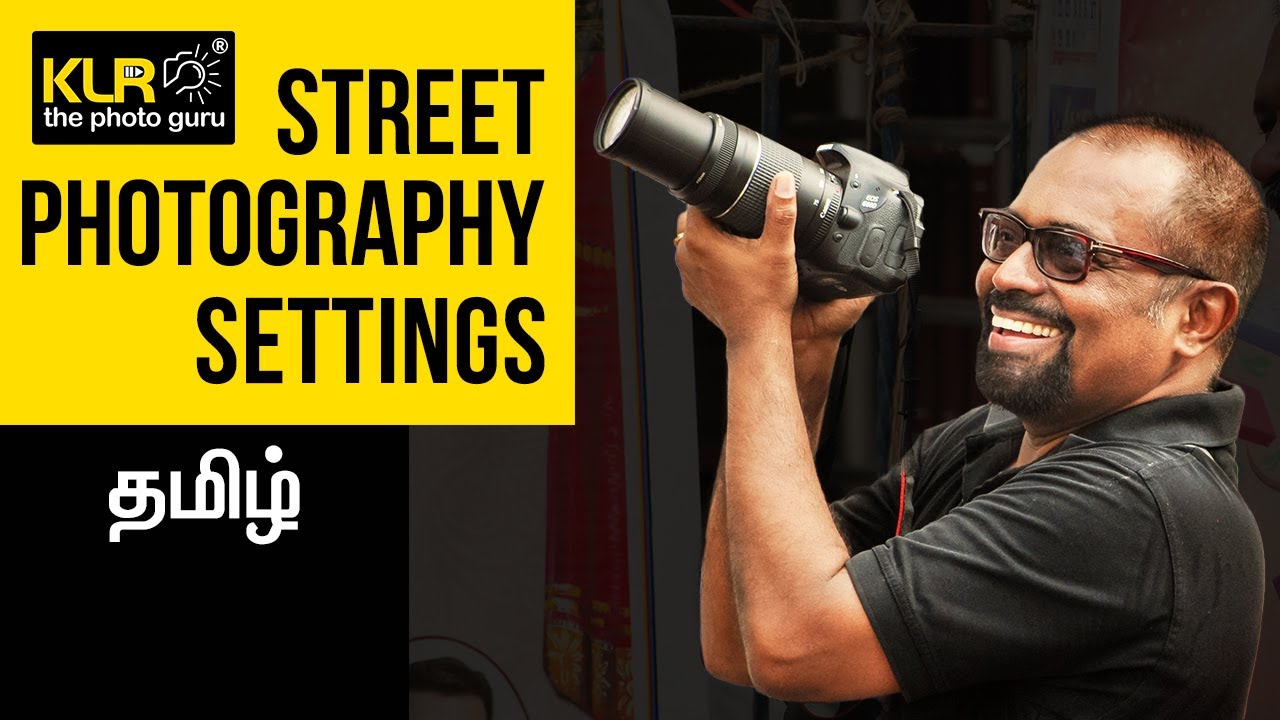 Street Photography Settings - KLR the photo guru - YouTube