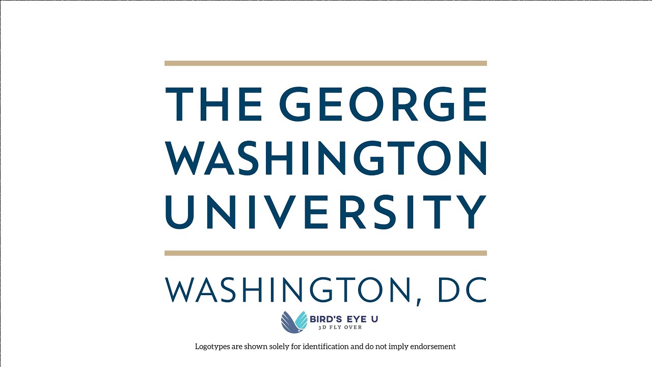 George Washington University (GWU) - College Campus Fly Over Tour - YouTube