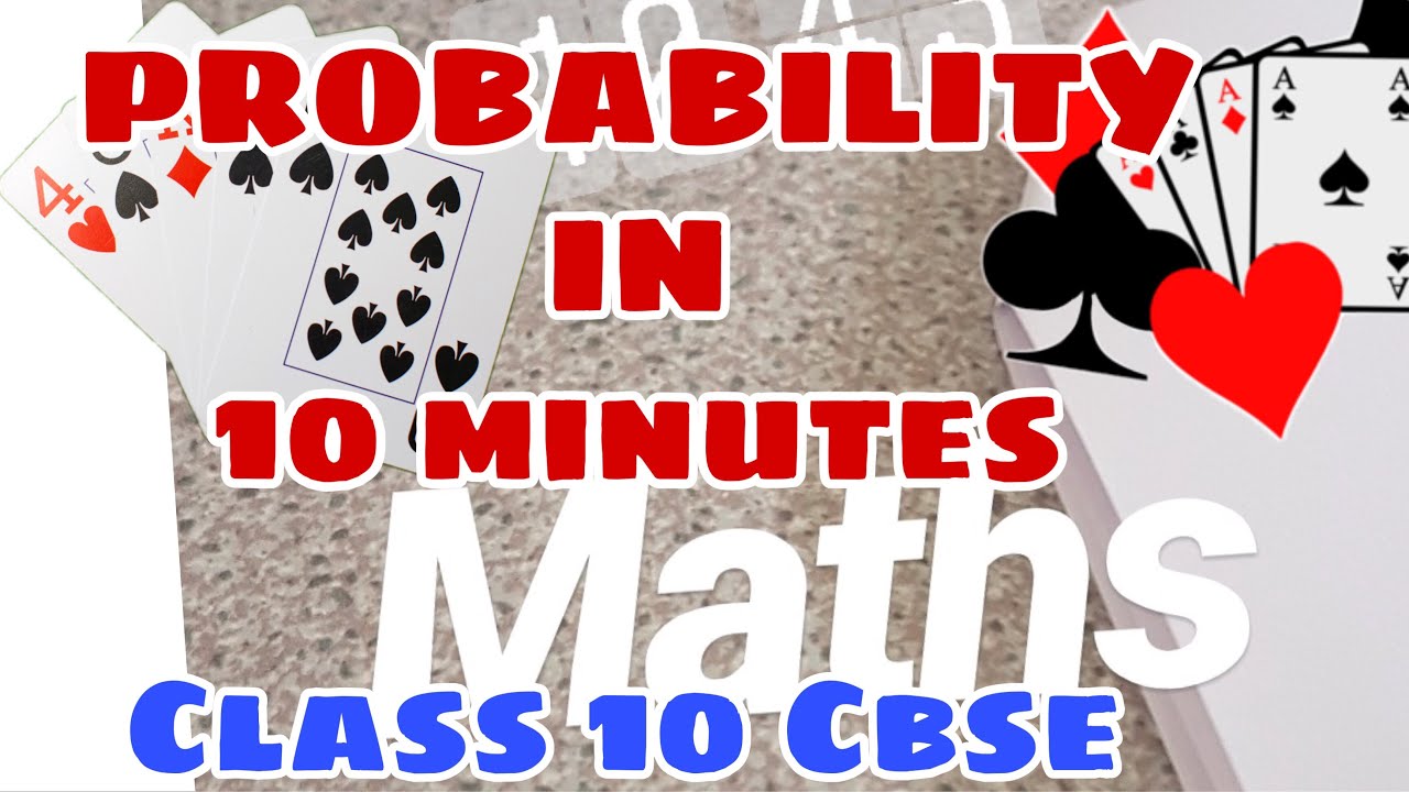 Cbse Board exam class 10 Maths Probability|Probability playing cards ...
