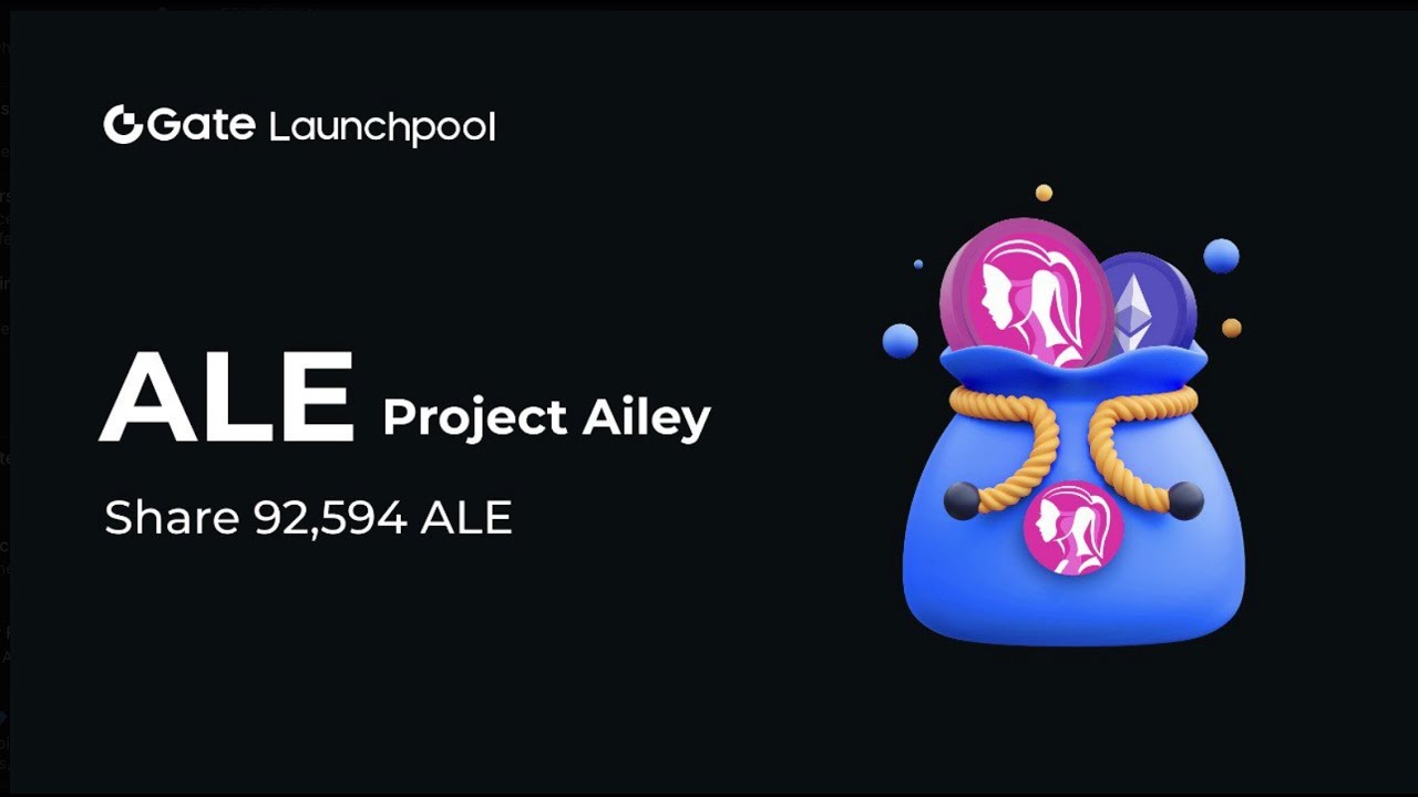 Gate.io “Launchpool” Stake to Earn: Project Ailey (ALE) - YouTube