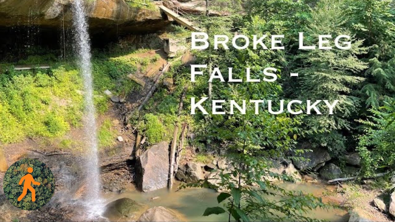 Broke Leg Falls - Most Beautiful Waterfall in Kentucky - 4K - Slow TV ...
