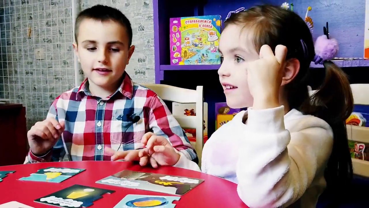 Детская настольная игра "Игра в ассоциации" - YouTube