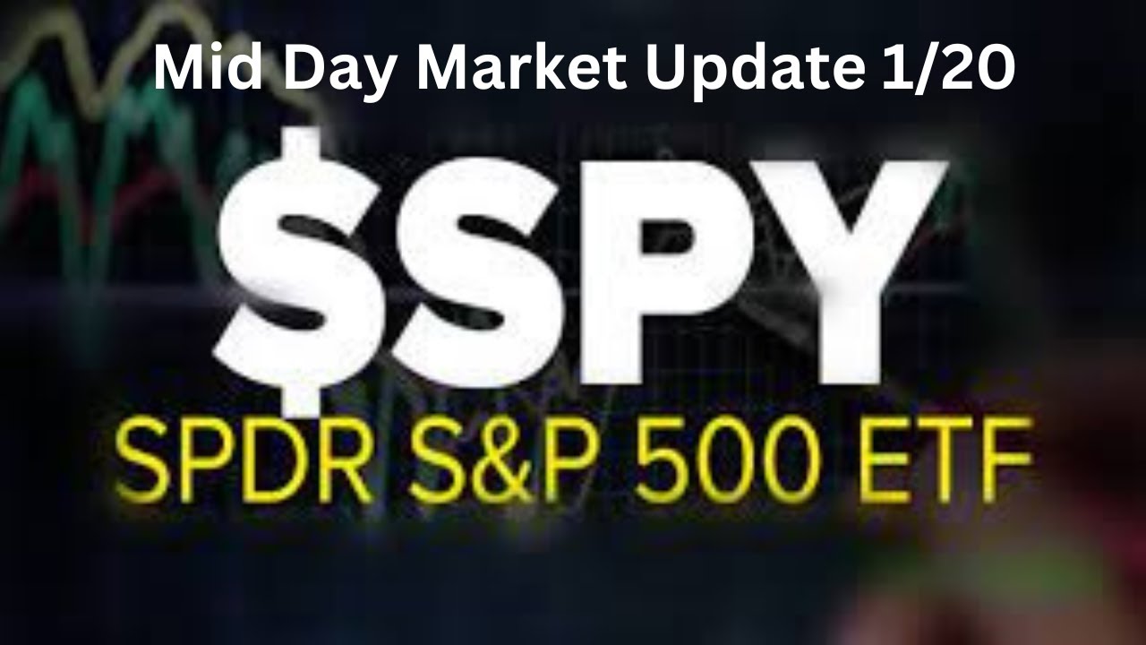$SPY Stock Update 1/20 | Mid Day Elliot Wave Update + Buying Puts Yet ...