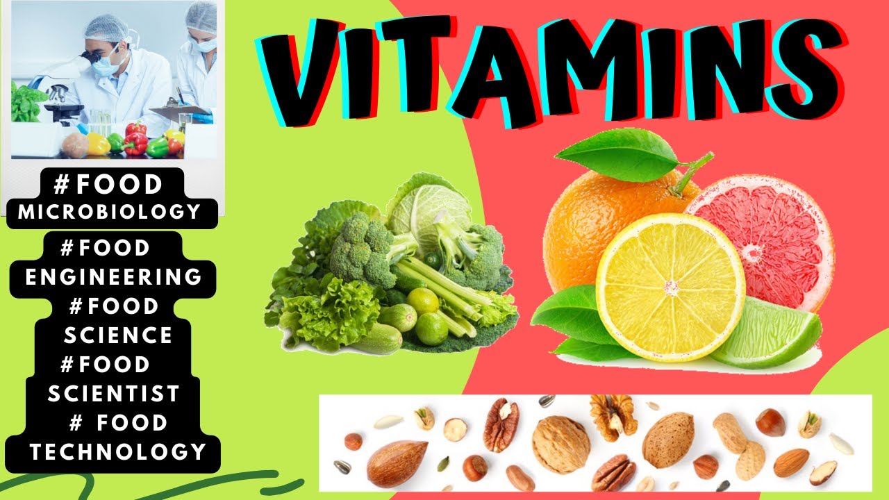Vitamins | Food Chemistry & Human Nutrition | FoodTech Journey | Food ...