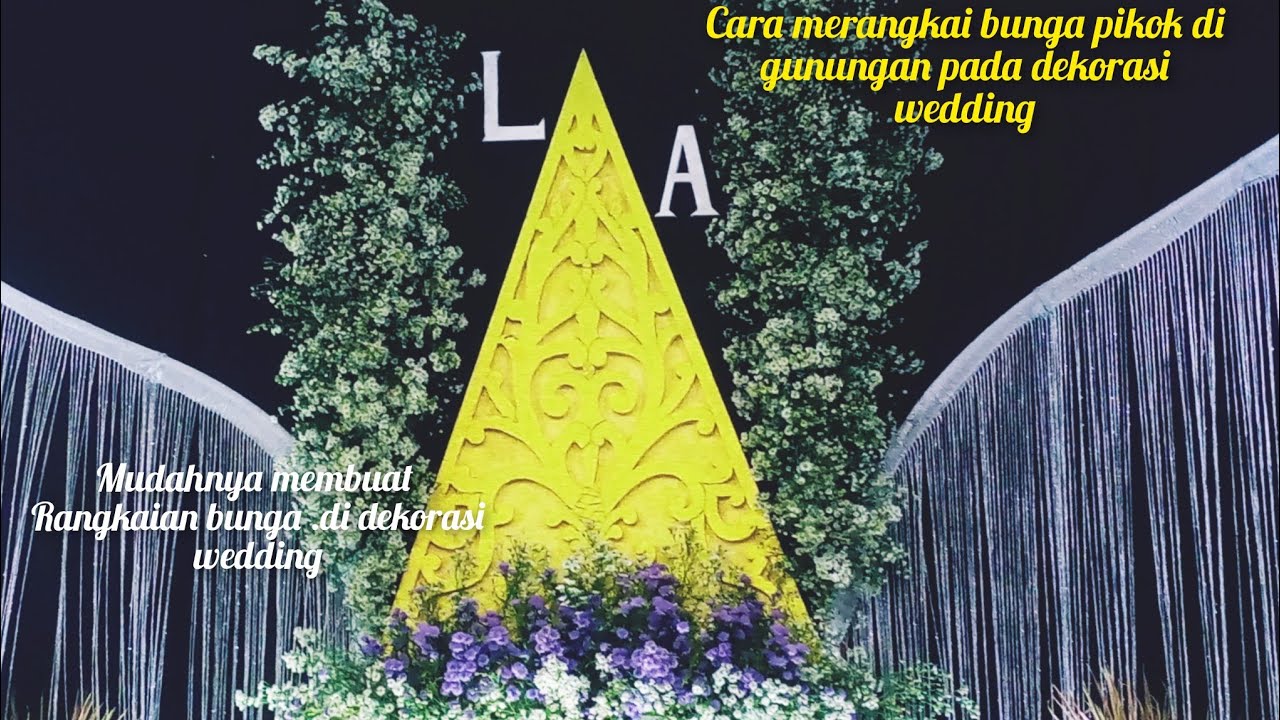 Tutorial merangkai bunga mawar dan pikok segar#cakrofiqtutorial - YouTube