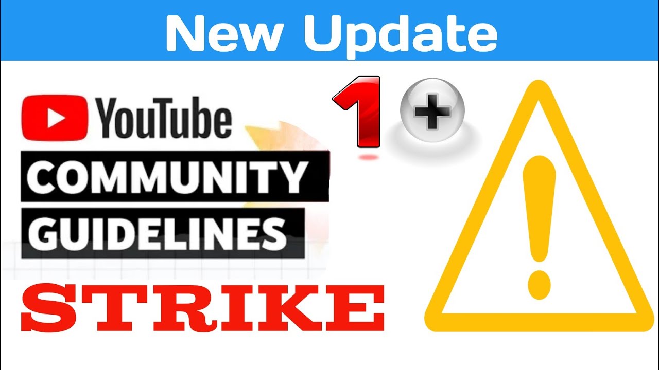 Youtube Training Feature for Community Guidelines Warning | Will get 1 ...